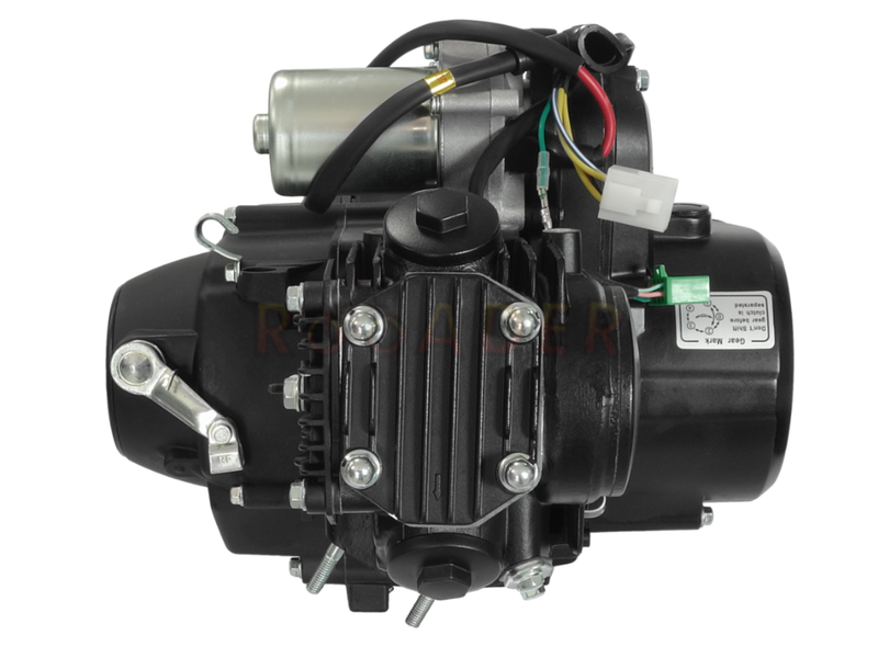 Silnik typ 139FMB - 50cm3, 4 biegi, manualny, górny rozrusznik, czarny ...