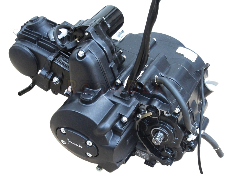 Silnik typ 139FMB - 50cm3, 4 biegi, manualny, górny rozrusznik, czarny ...