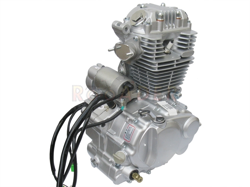 Silnik typ 162FMJ, ROMET ZETKA - 150cm3, 5 biegów, manualny + gaźnik ...