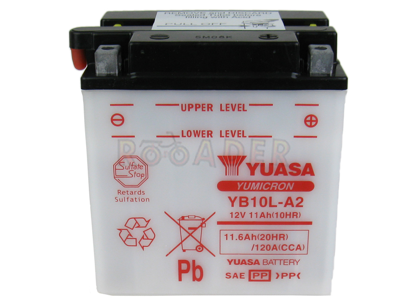 Akumulator YB10L-A2 - 12V 11Ah - Rooader.pl