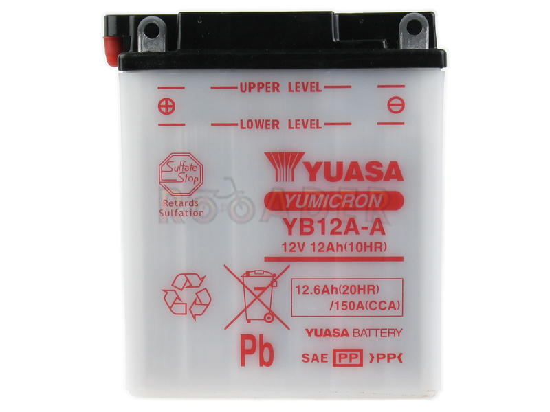 Akumulator YB12A-A - 12V 12Ah - Rooader.pl