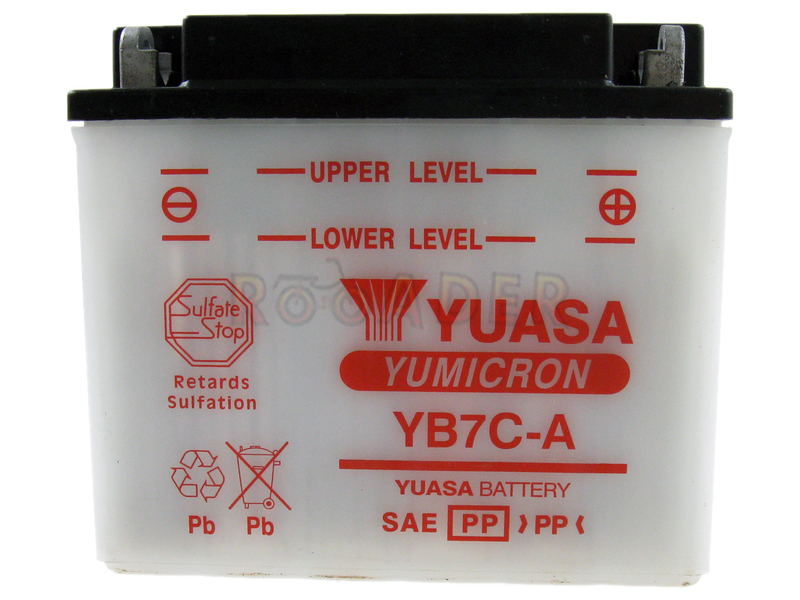 Akumulator YB7C-A - 12V 8Ah - Rooader.pl