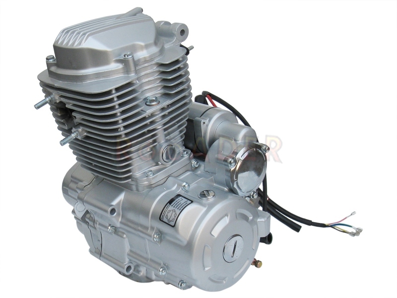 Silnik typ 156FMI, CG 125 - 125cm3, 5 biegów, manualny, srebrny - do ...