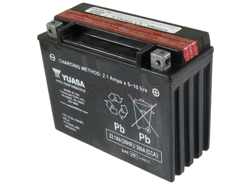 Akumulator YTX24HL-BS (MF) - 12V 21Ah - Rooader.pl