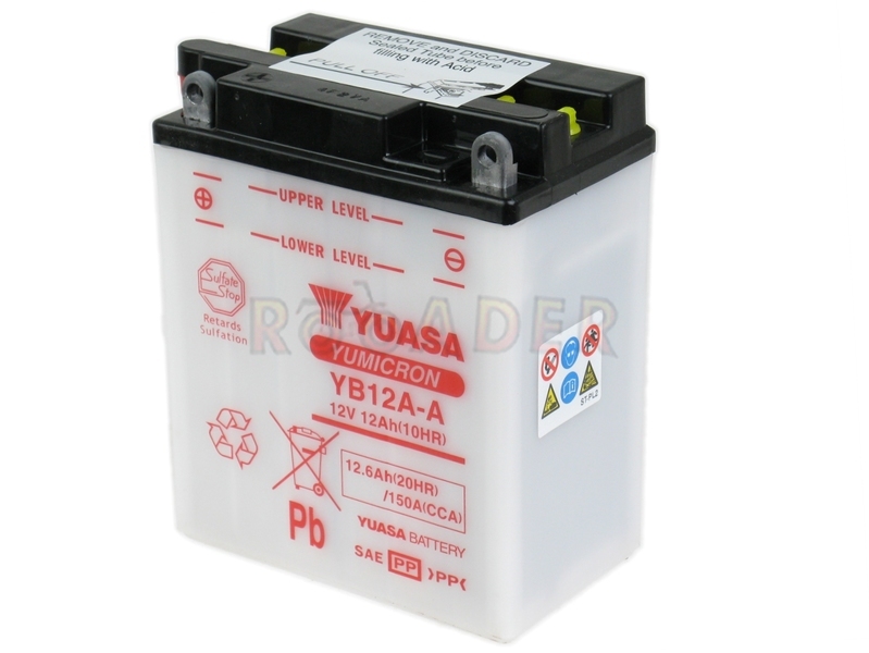 Akumulator YB12A-A - 12V 12Ah - Rooader.pl
