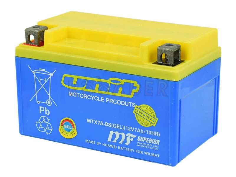 Akumulator YTX7A-BS (GEL) / WTX7A-BS - 12V 7Ah - Rooader.pl