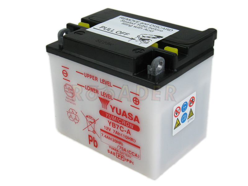 Akumulator YB7C-A - 12V 8Ah - Rooader.pl