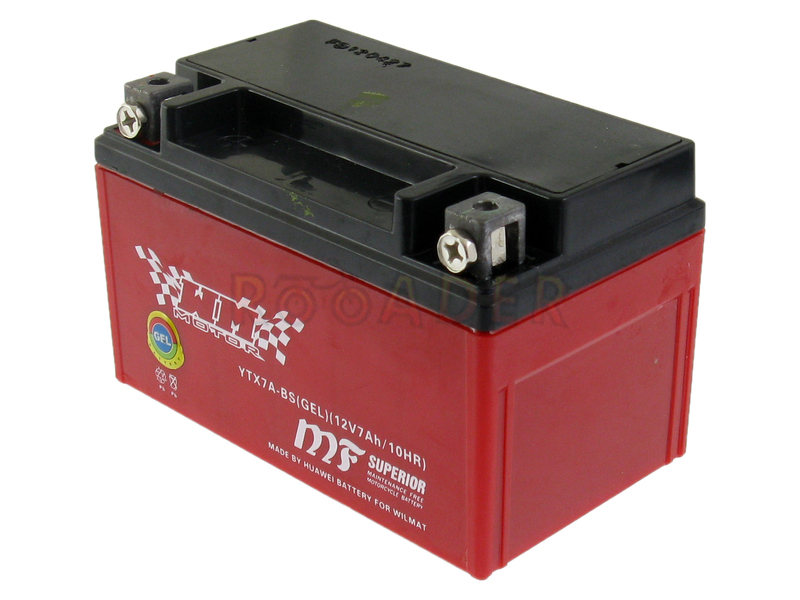 Akumulator YTX7A-BS (GEL) / WTX7A-BS - 12V 7Ah - Rooader.pl